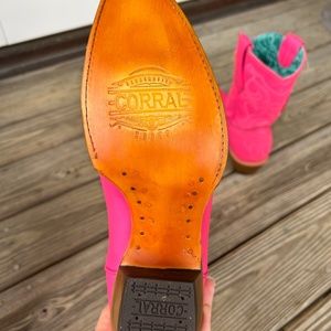 Corral | Shoes | Corral Hot Pink Booties | Poshmark